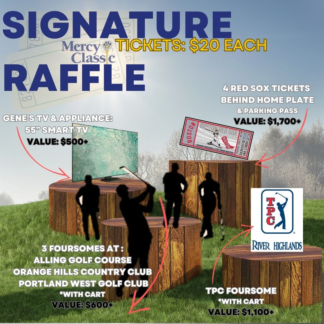 Mercy Classic Golf Tournament Signature Raffle | Raffle Creator
