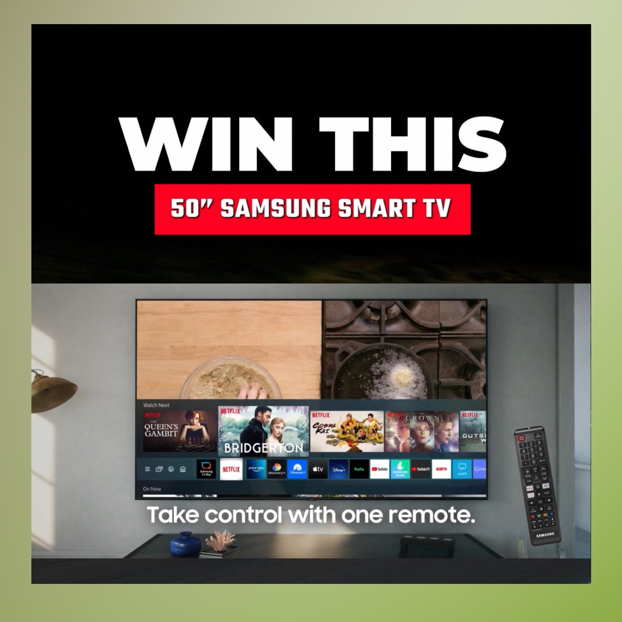 50" Smart TV Giveaway | Raffle Creator