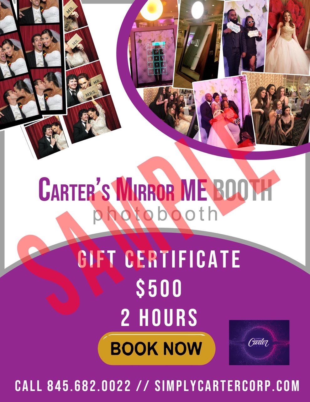 Carter’s Magic Mirror Photo Booth Raffle | Raffle Creator