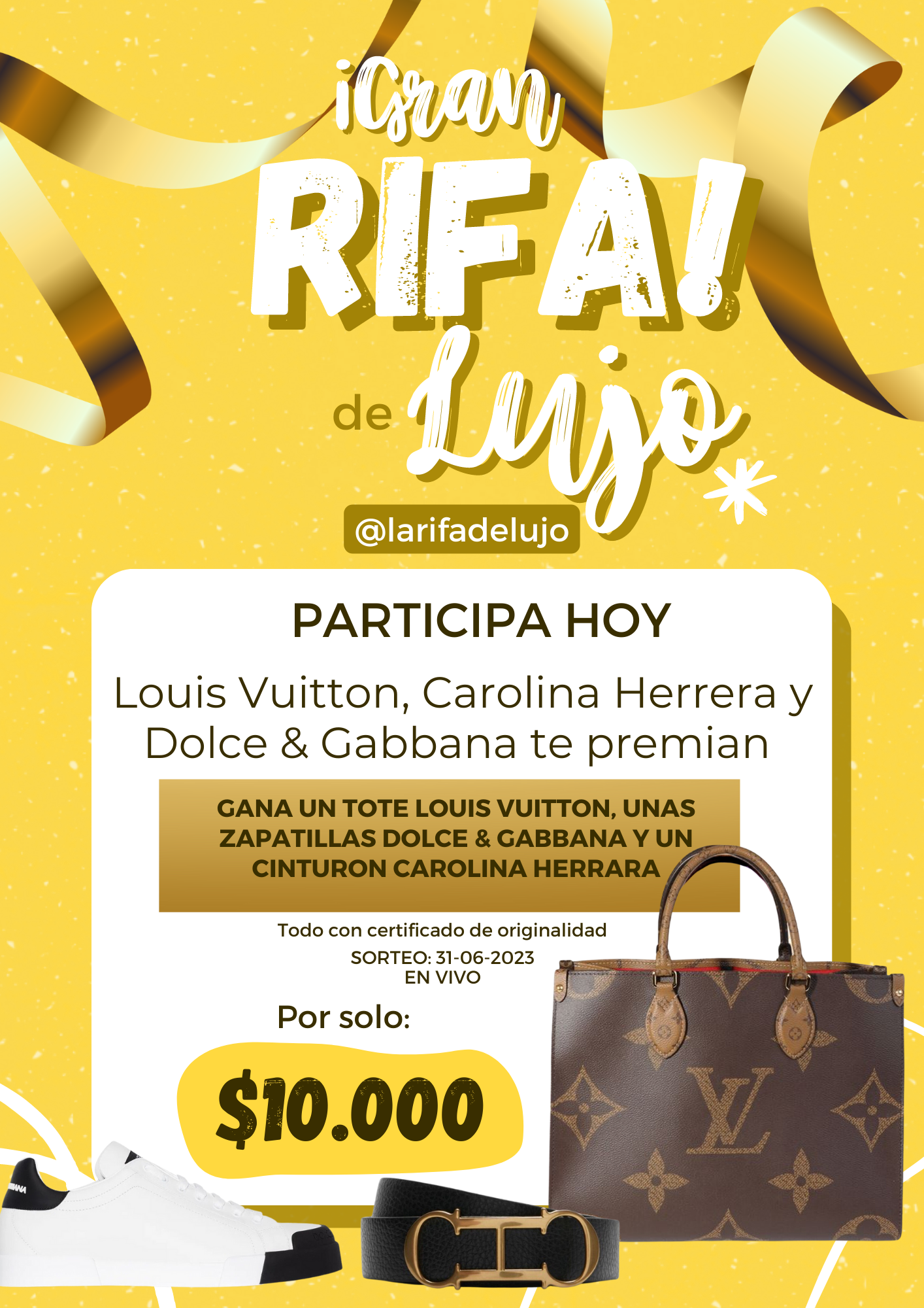 La rifa de lujo | Raffle Creator