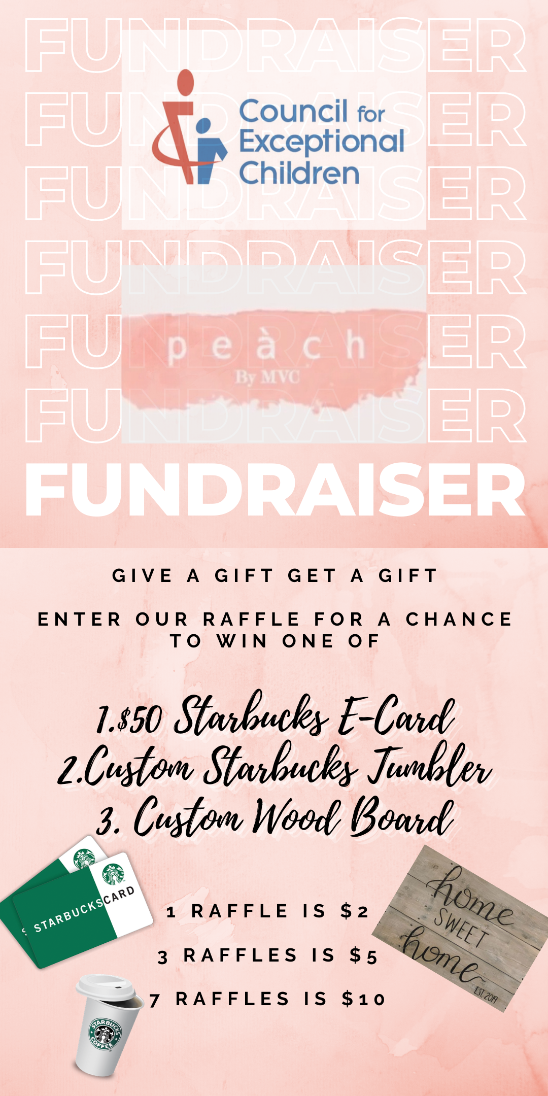 Council for Exceptional Children | Raffle Creator