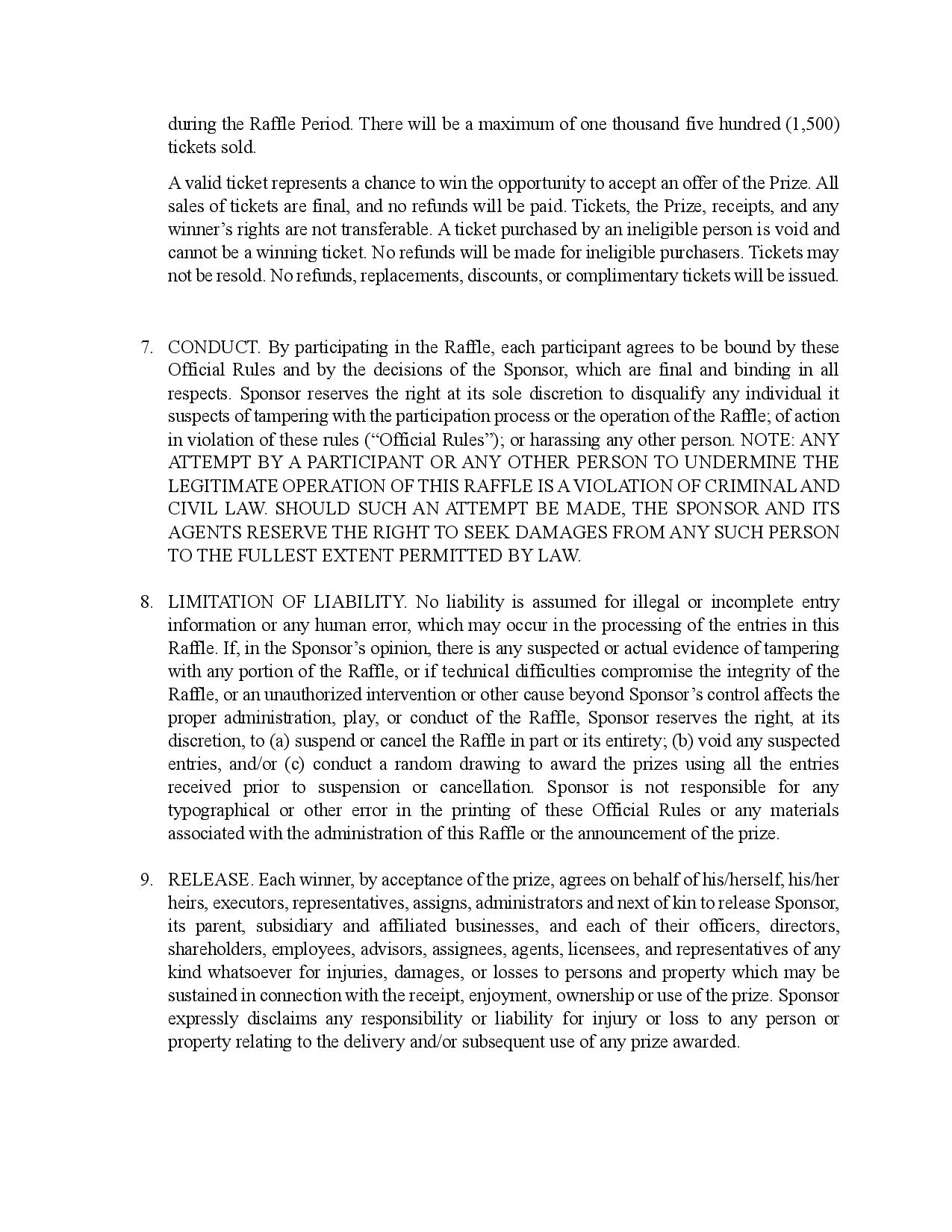 Lucky 13 Reverse Raffle | Raffle Creator