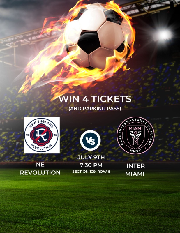 New England Revolution Ticket Raffle | Raffle Creator