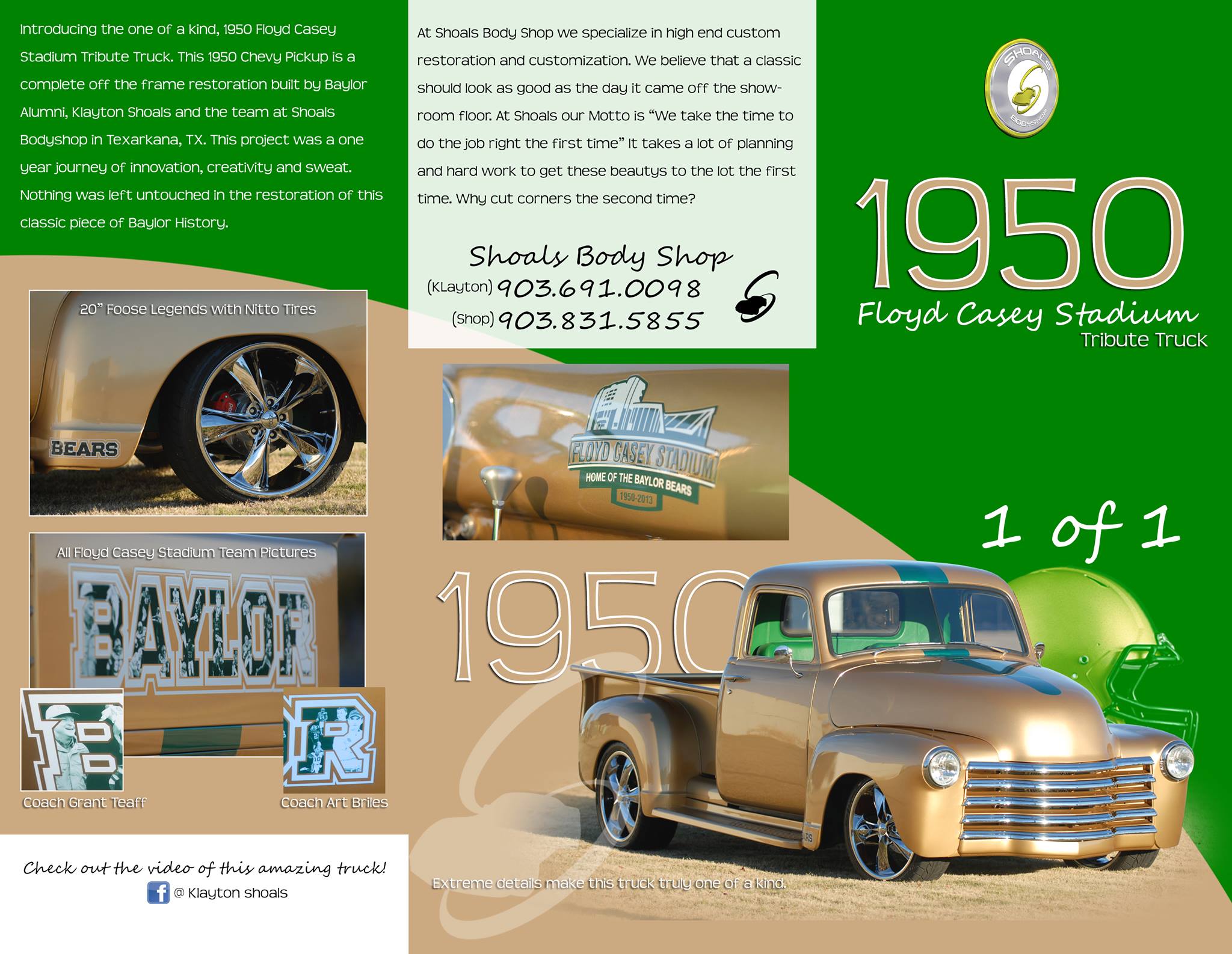 1950 Baylor Tribute Truck!!! | Raffle Creator