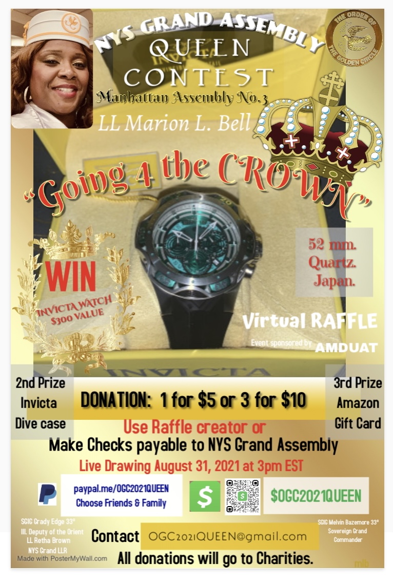 Going for the CROWN Fundraiser | Raffle Creator