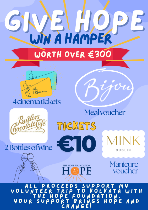 Win a hamper for HOPE! | Raffle Creator