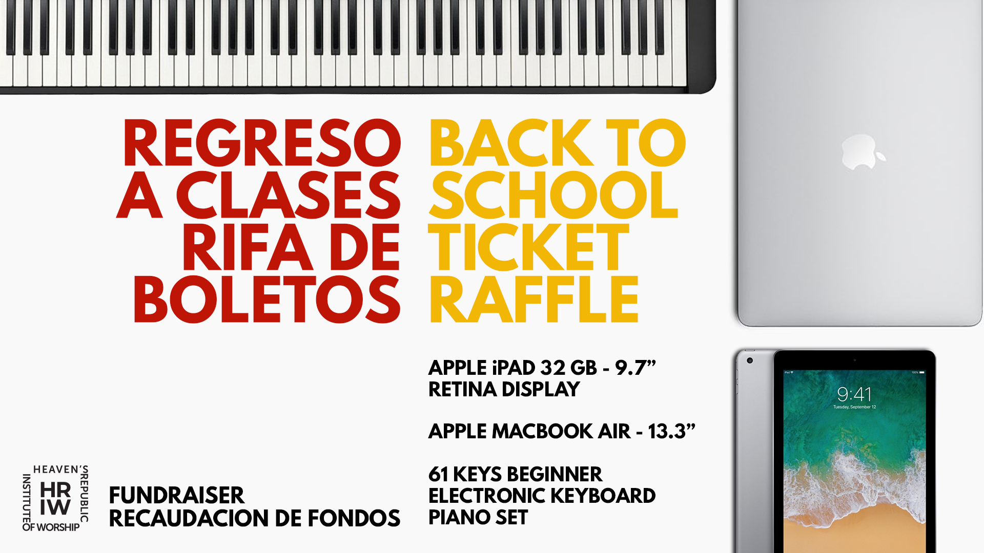 Back to School Raffle | Raffle Creator