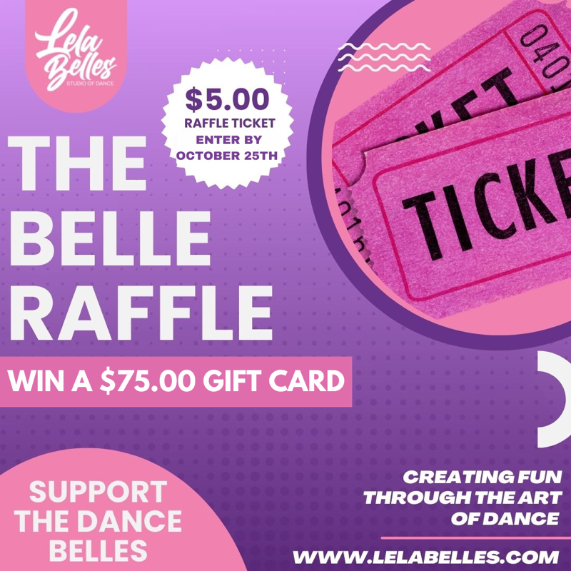 2025 SUPPORT A BELLE RAFFLE | Raffle Creator