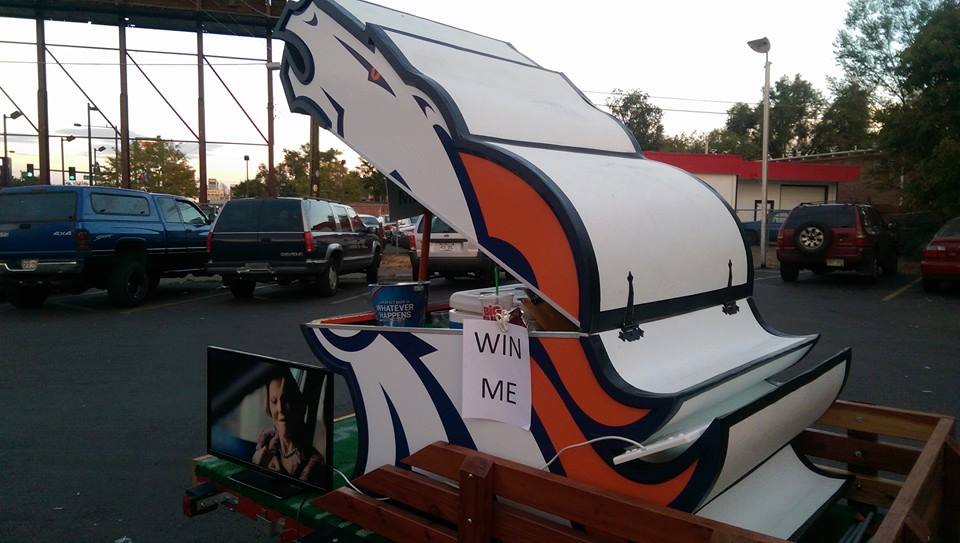 Denver Broncos Tailgating Trailer | Raffle Creator