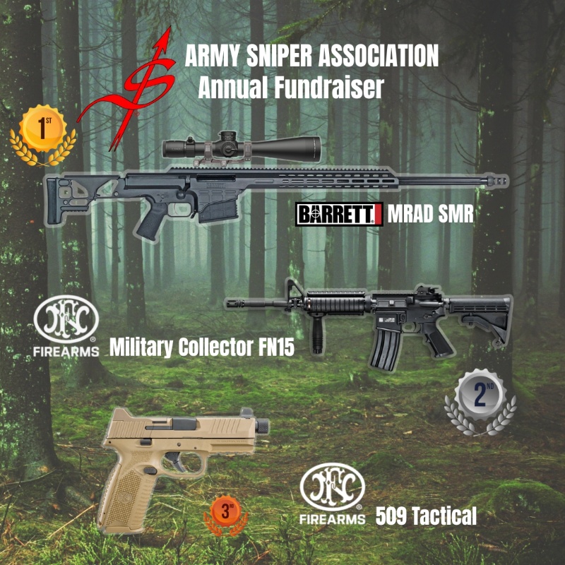 Army Sniper Association Annual Fundraiser | Raffle Creator