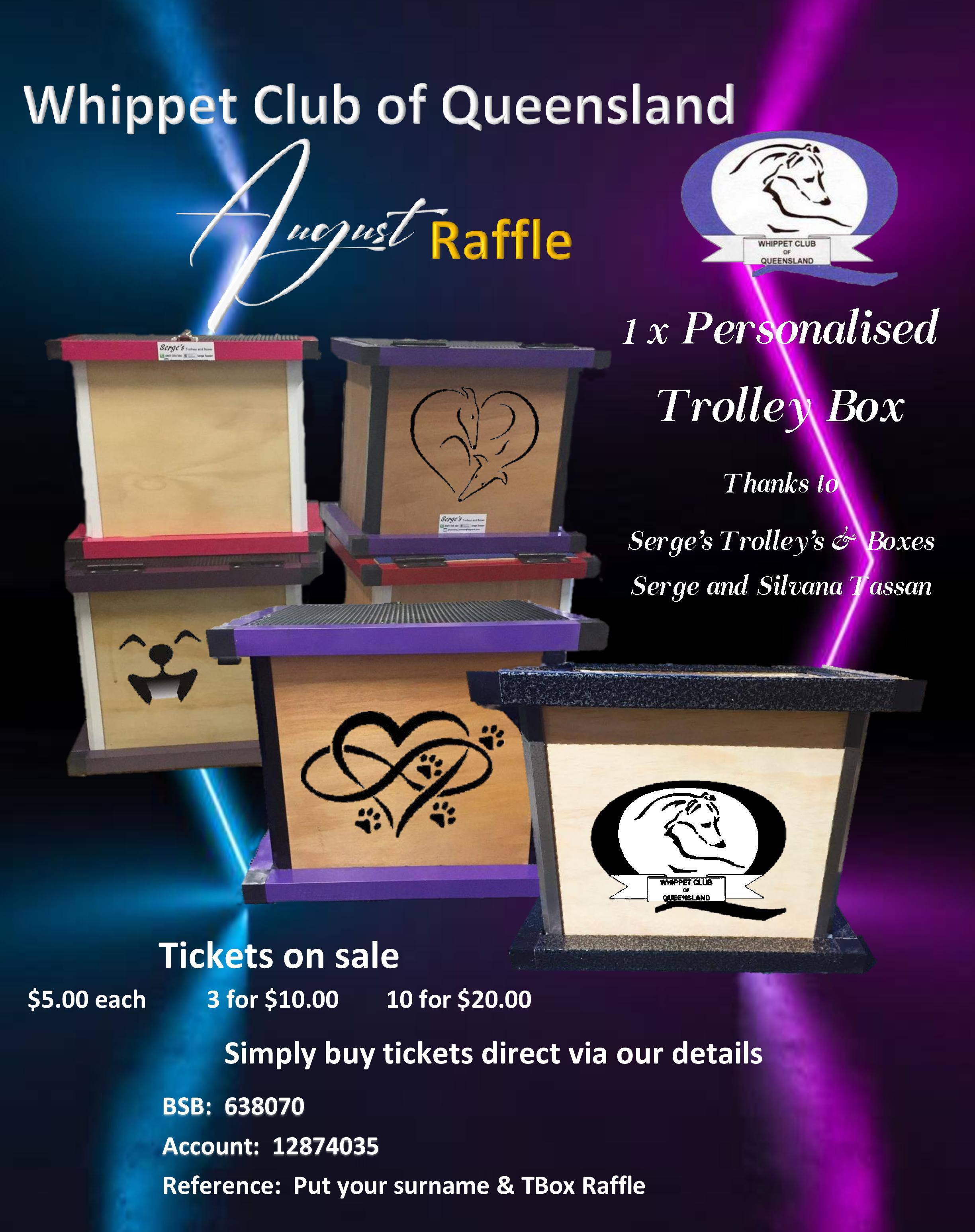 WCQ August Grooming Box Raffle | Raffle Creator