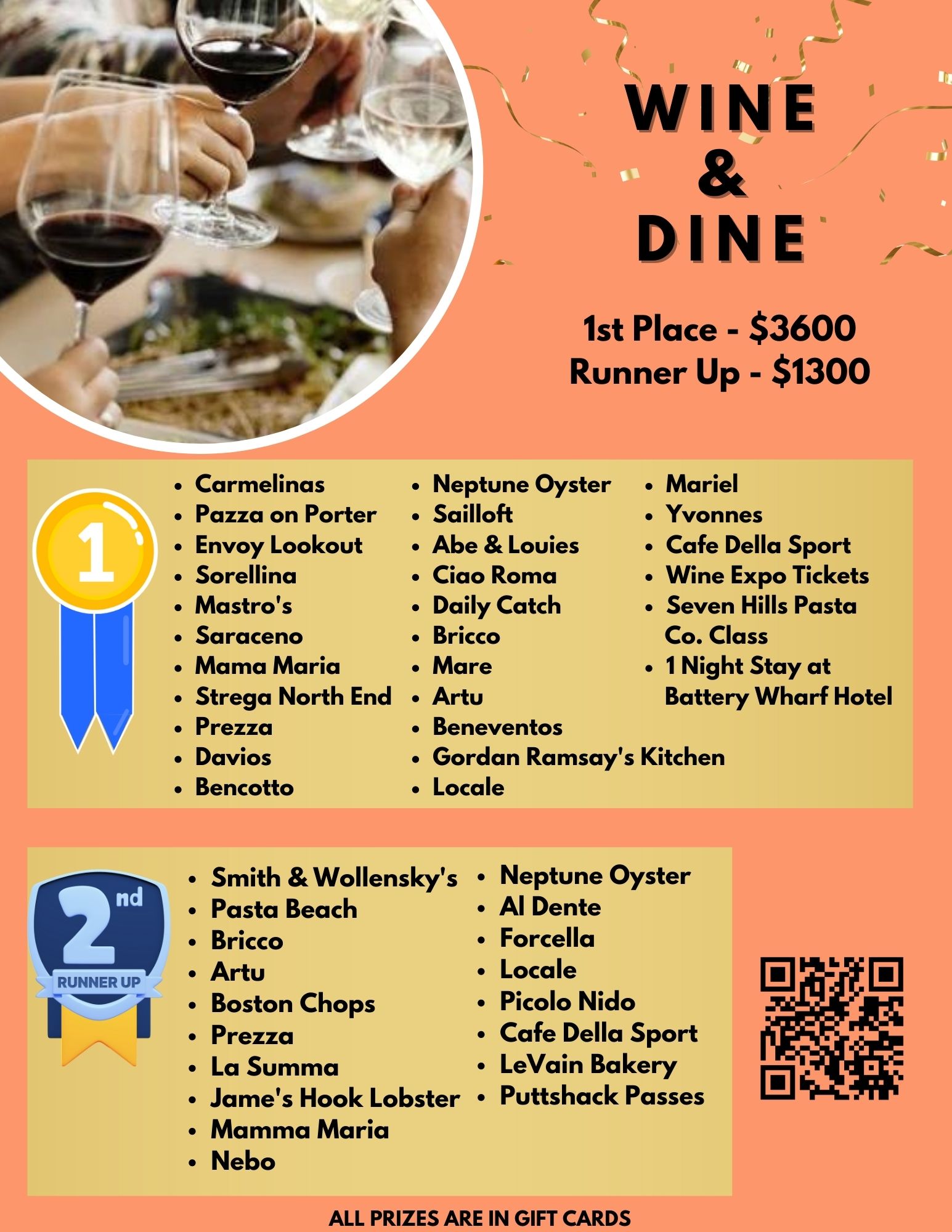 London Marathon Raffle Extravaganza | Raffle Creator