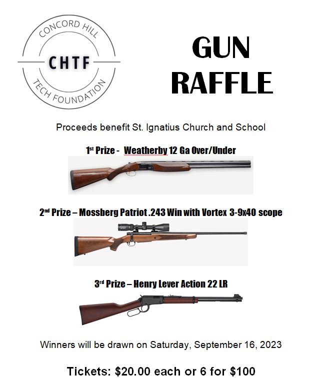 2023 CHTF Dinner Auction Gun Raffle | Raffle Creator