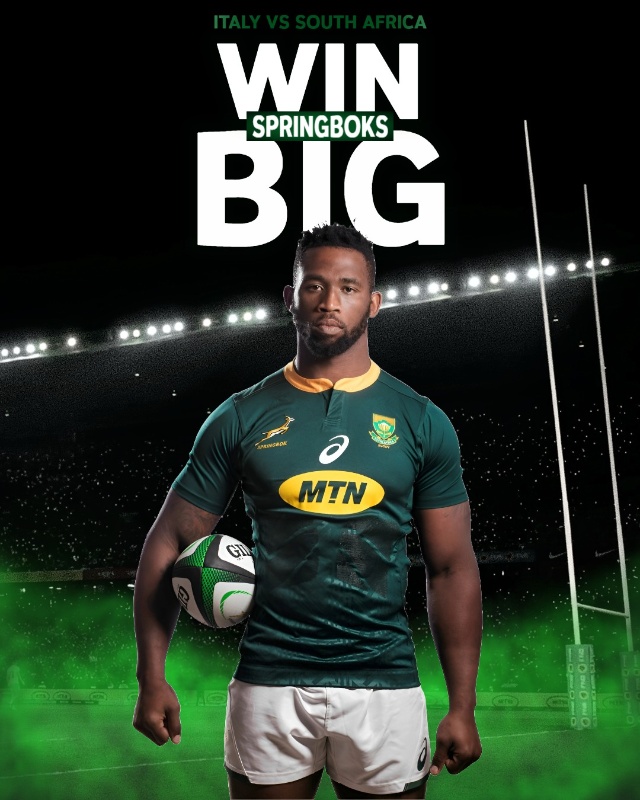 Springboks Vs Italy | Raffle Creator