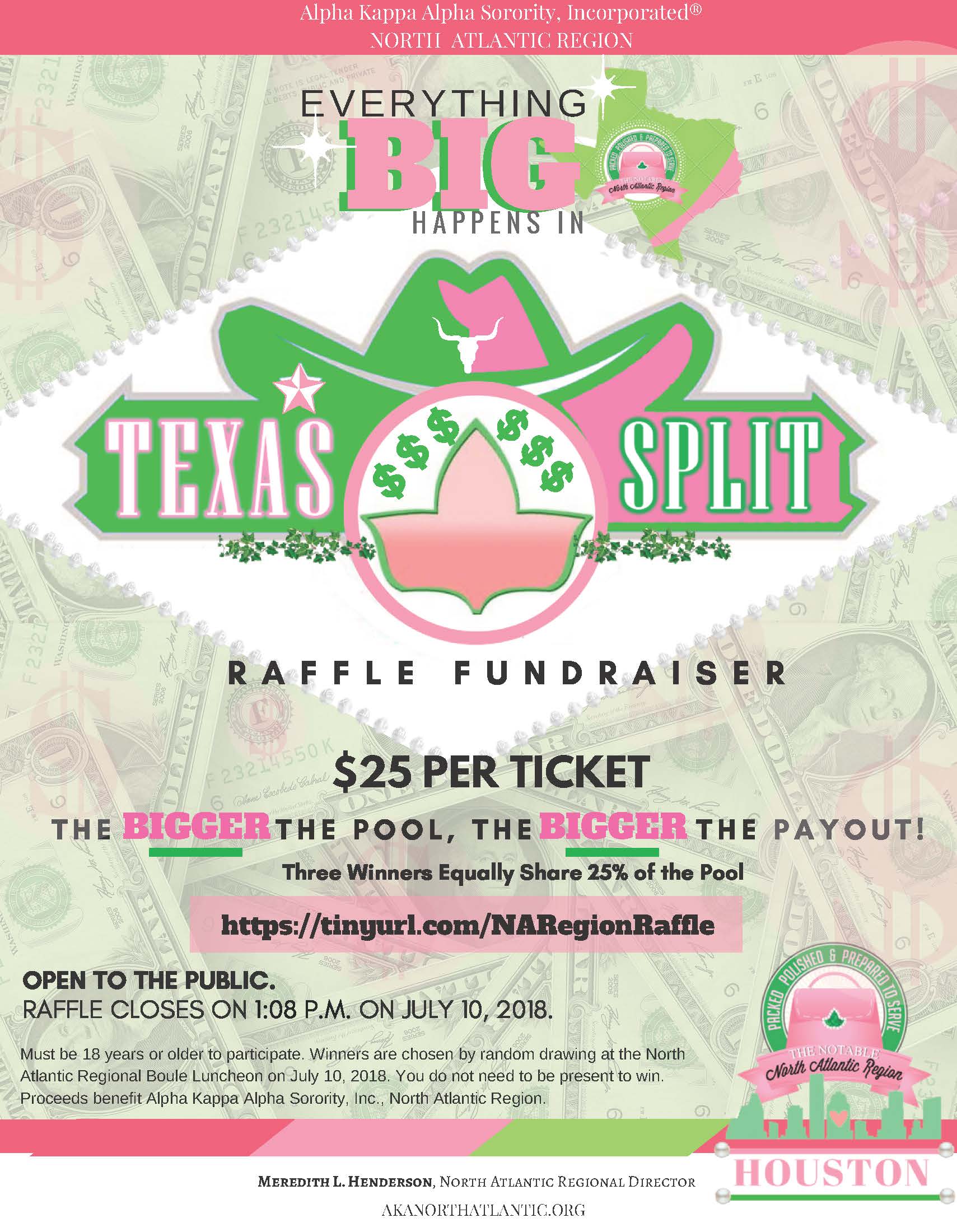 Everything BIG Happens in Texas...NARegion Raffle Fundraiser | Raffle ...