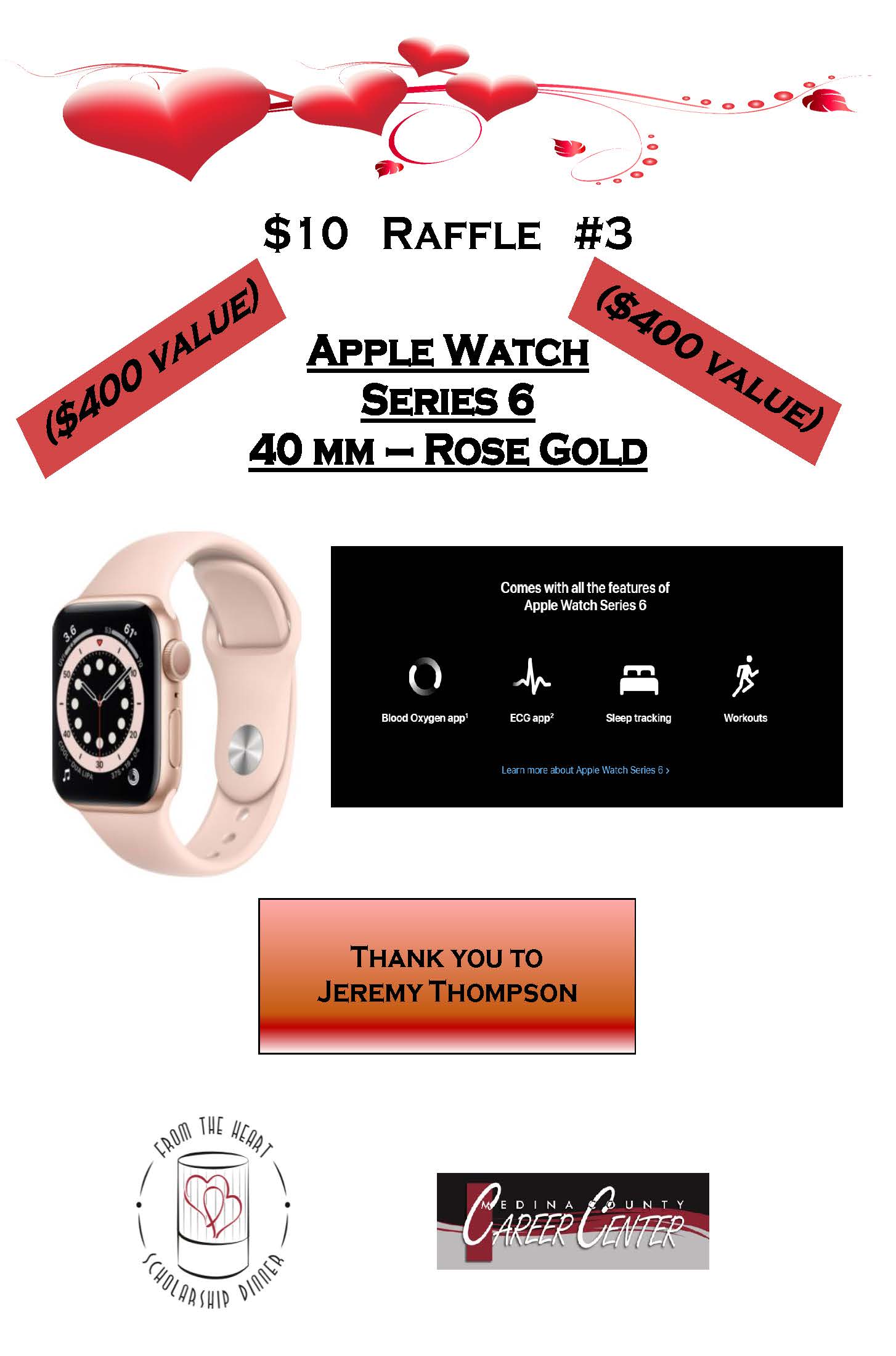 'BIG TICKET' Raffle Items for 2021 From The Heart Dinner - Level 2 ...