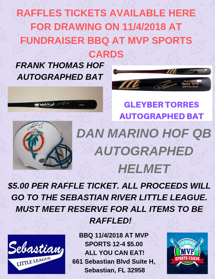 Sebastian Little League Raffle | Raffle Creator