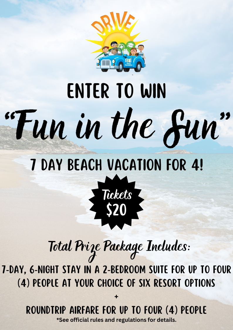"Fun in the Sun" 7 Day Beach Vacation for 4! | Raffle Creator