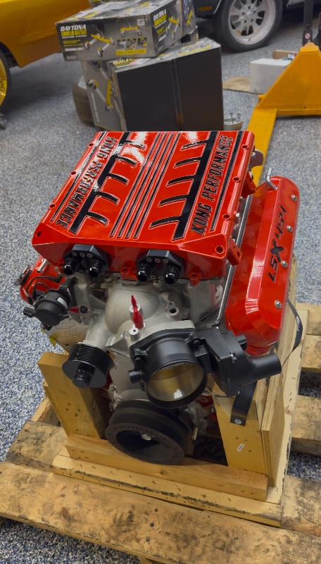 SUPERCHARGED LSX 454 WITH KONG LID | Raffle Creator