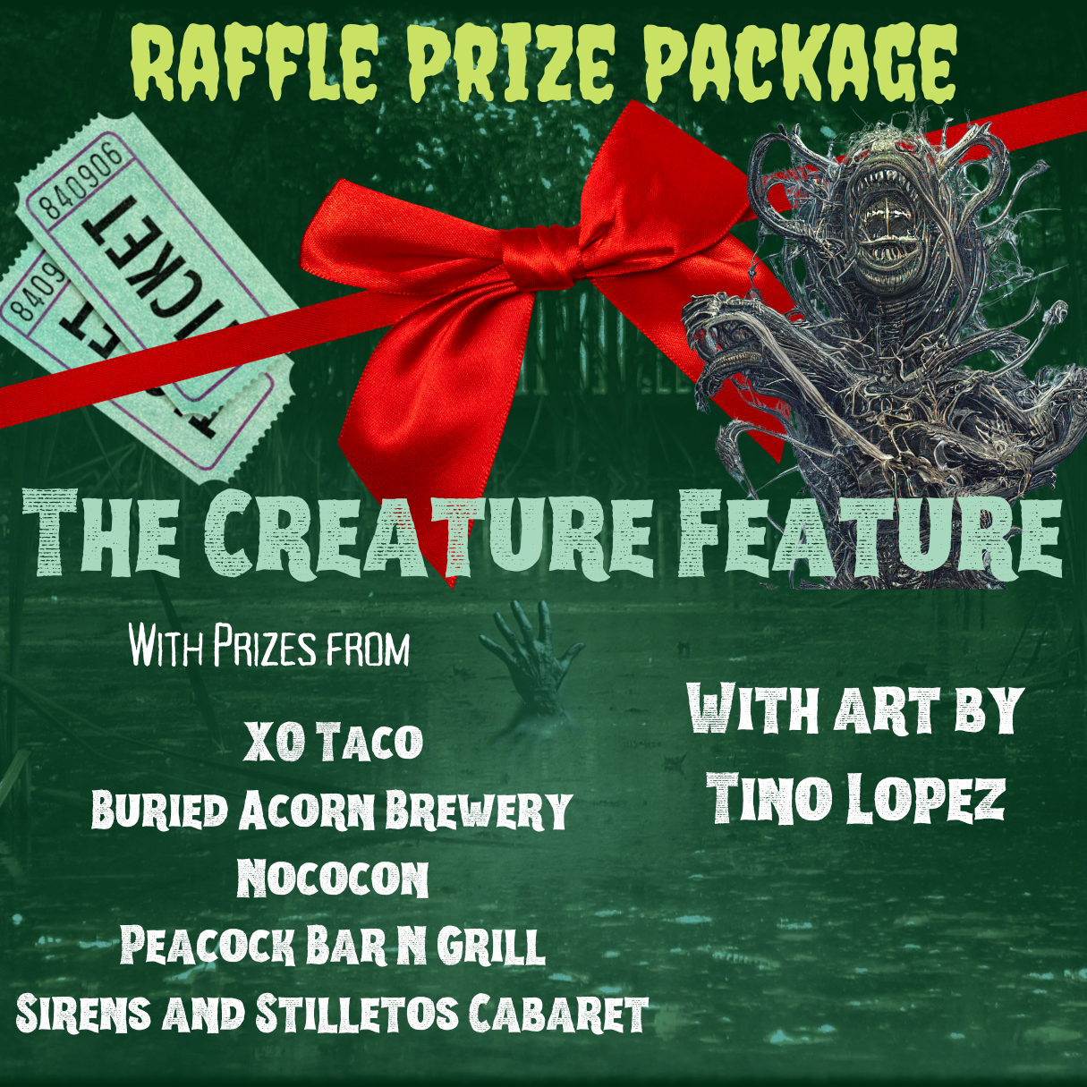 Creatrix Presents: The Creature Feature Package | Raffle Creator