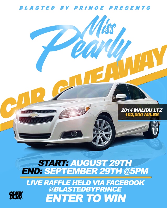 “Miss Pearly” Malibu Give Away | Raffle Creator