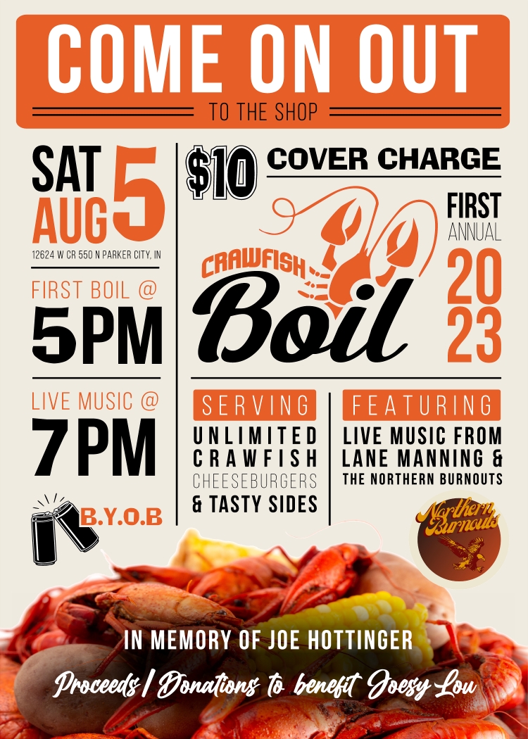 1st Annual Crawfish Boil | Raffle Creator