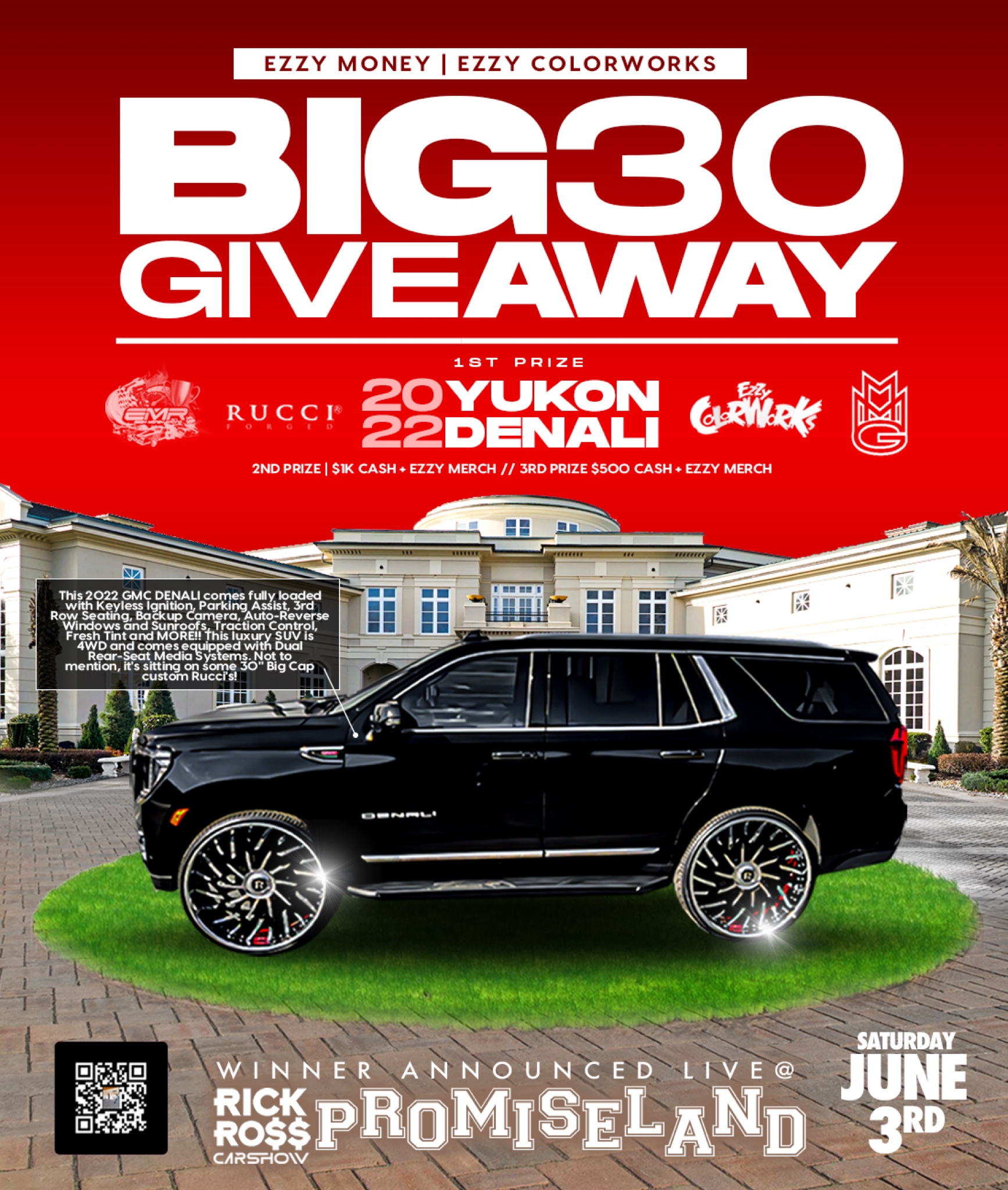Ezzy's Big 30 Giveaway | Raffle Creator