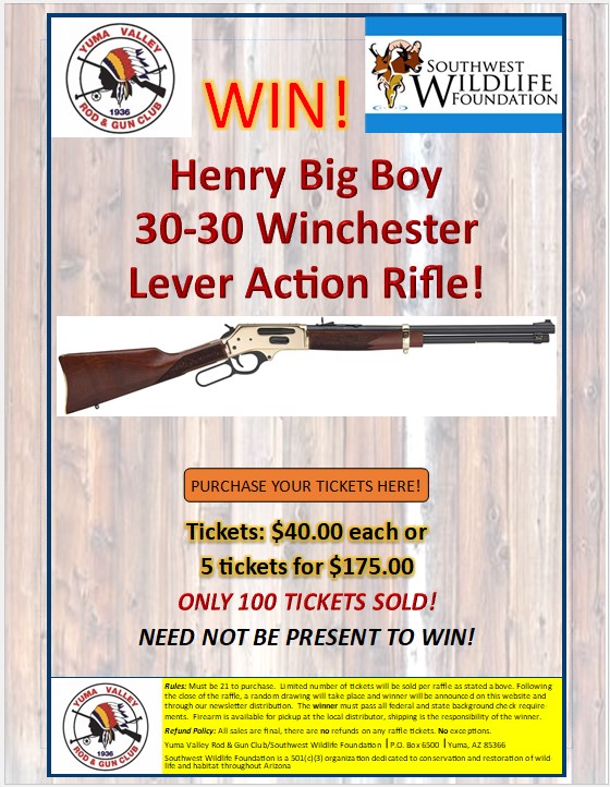 Henry Rifle Raffle! | Raffle Creator