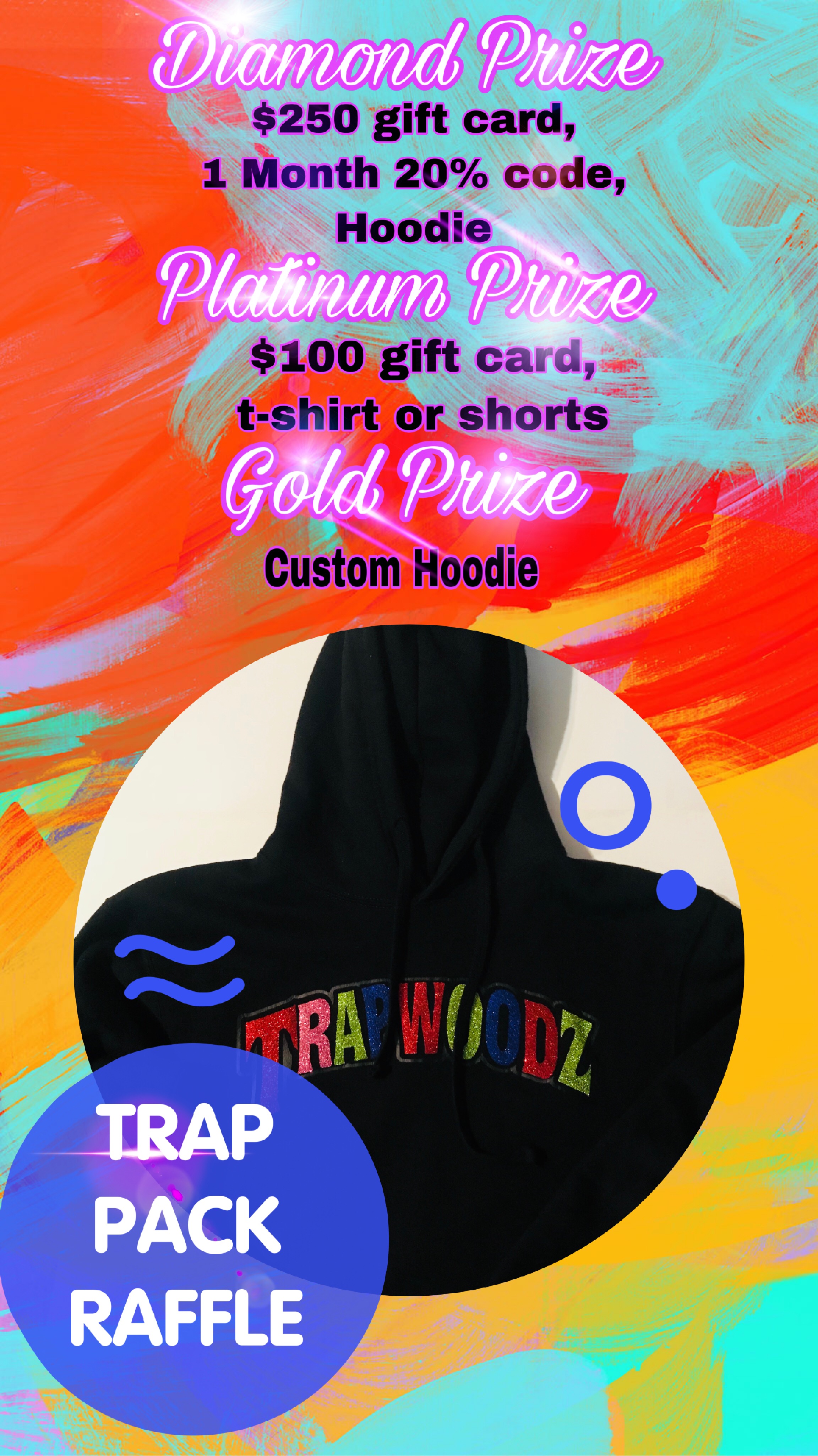 TRAP PACK RAFFLE | Raffle Creator