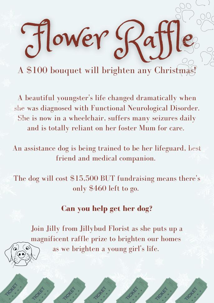 Raffle - Blooming Flower Bouquet Voucher | Raffle Creator