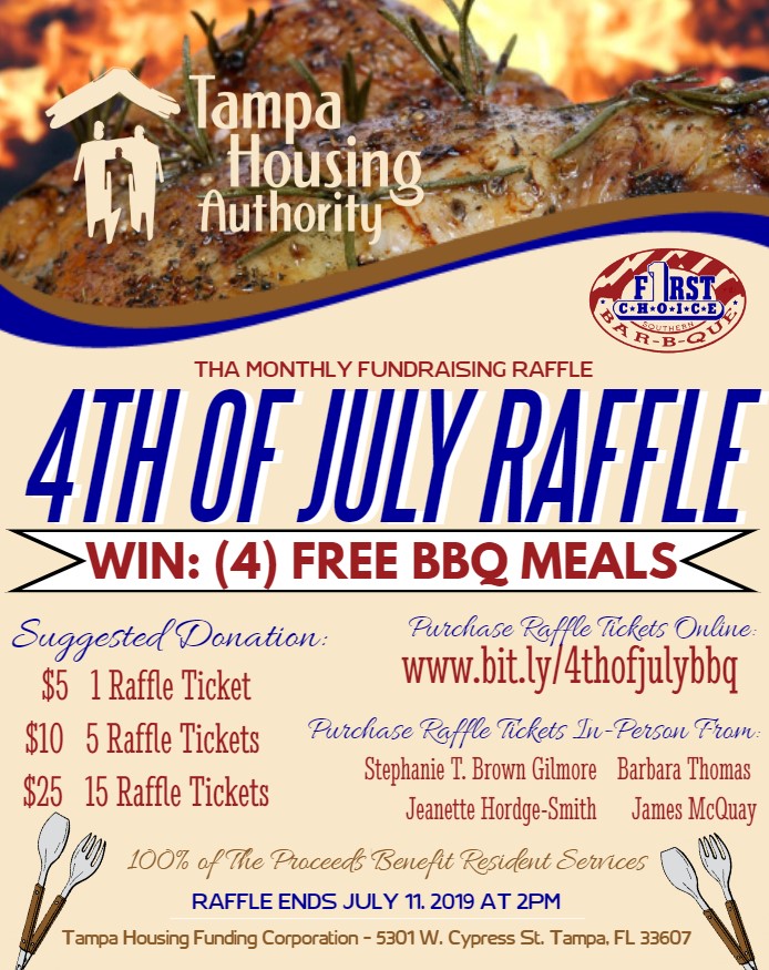 4th of July BBQ Raffle | Raffle Creator
