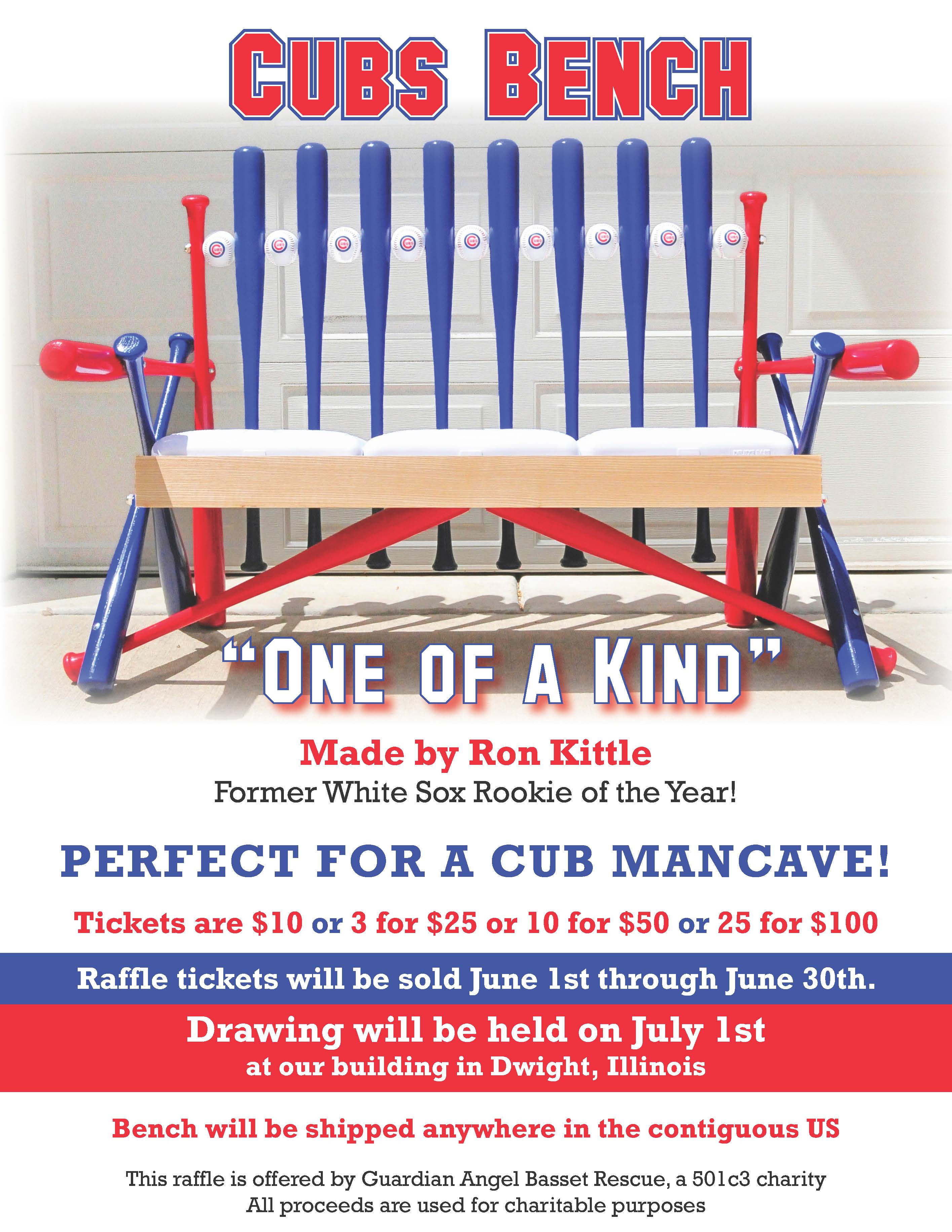 Cubs Bench Raffle | Raffle Creator