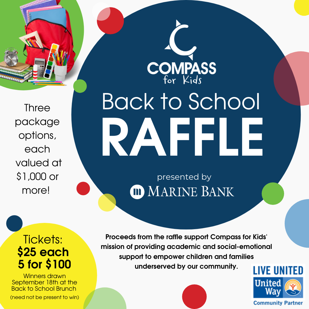 Compass for Kids Back to School Raffle | Raffle Creator
