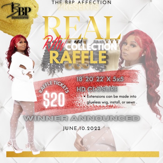 BBP RAW HAIR RAFFLE | Raffle Creator