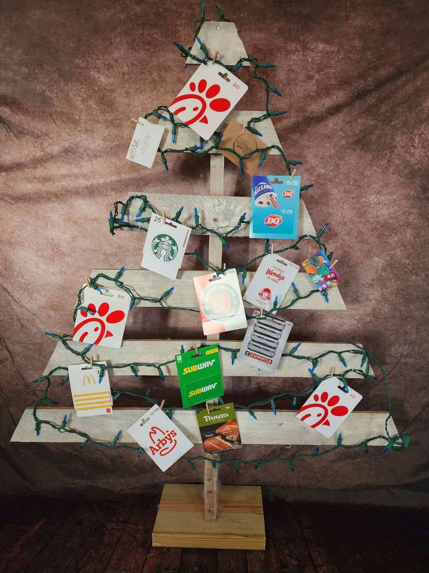 Christmas Tree Gift Card Raffle | Raffle Creator