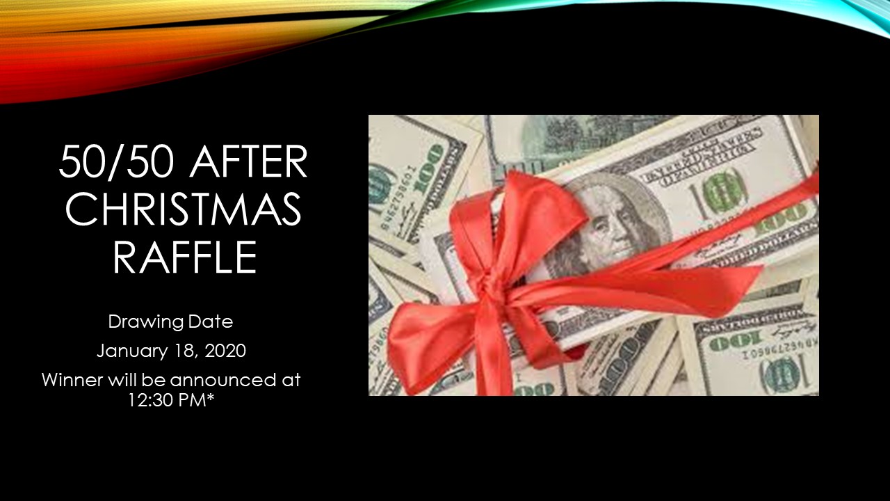 50/50 After Christmas Split | Raffle Creator