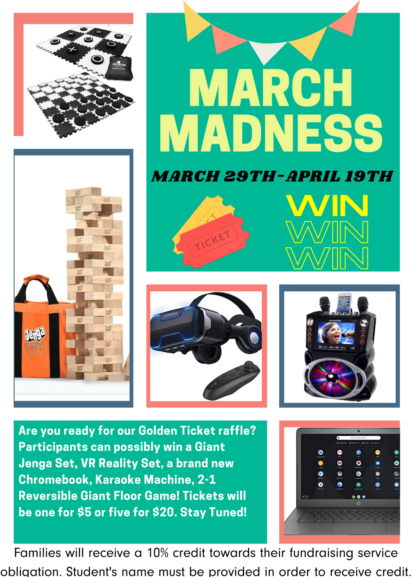 Golden Ticket Raffle | Raffle Creator