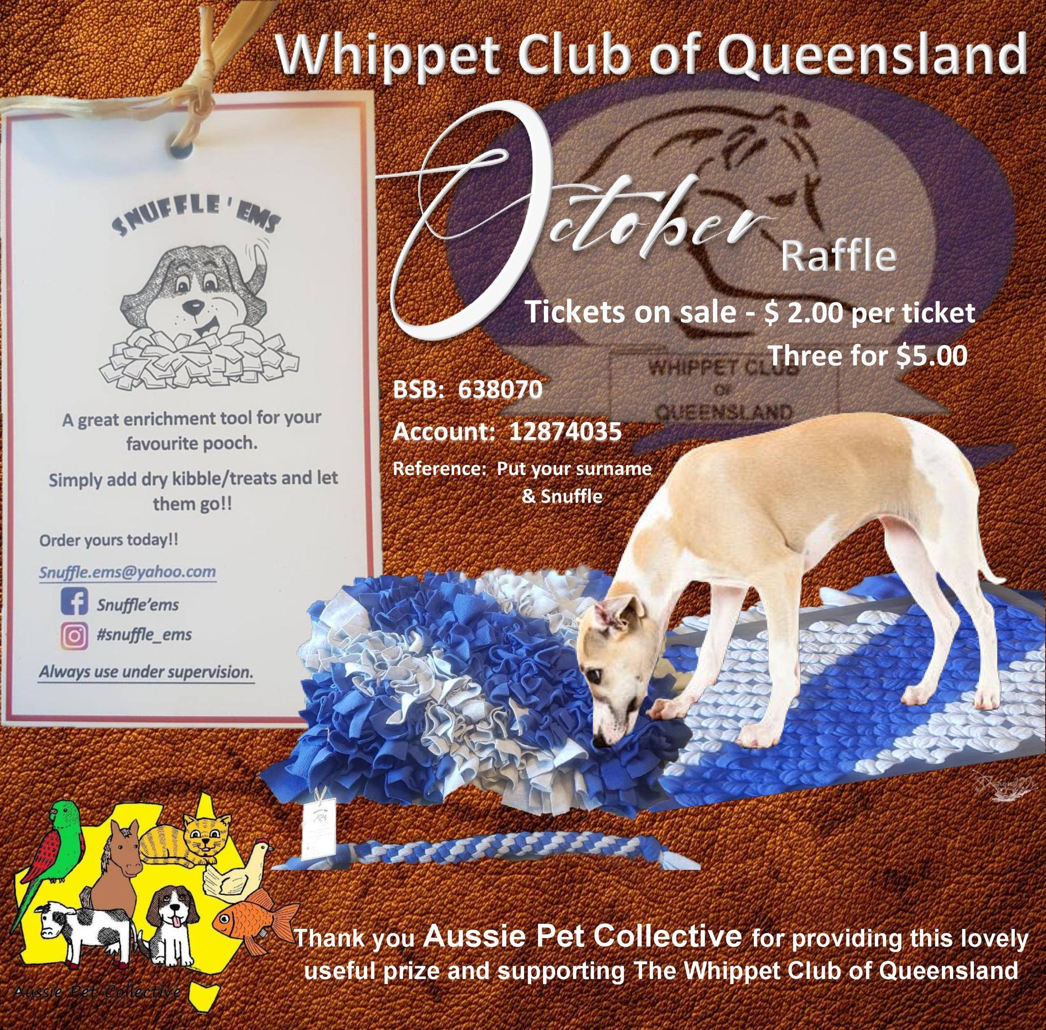 WCQ October Snuffle Raffle | Raffle Creator