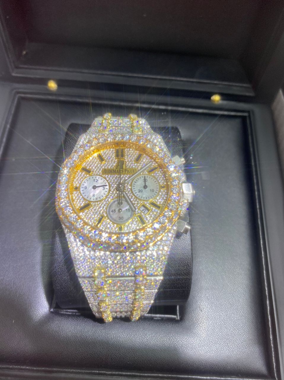 Audemar Piguet 41MM Set With Moissanite VVS Color D Raffle | Raffle Creator