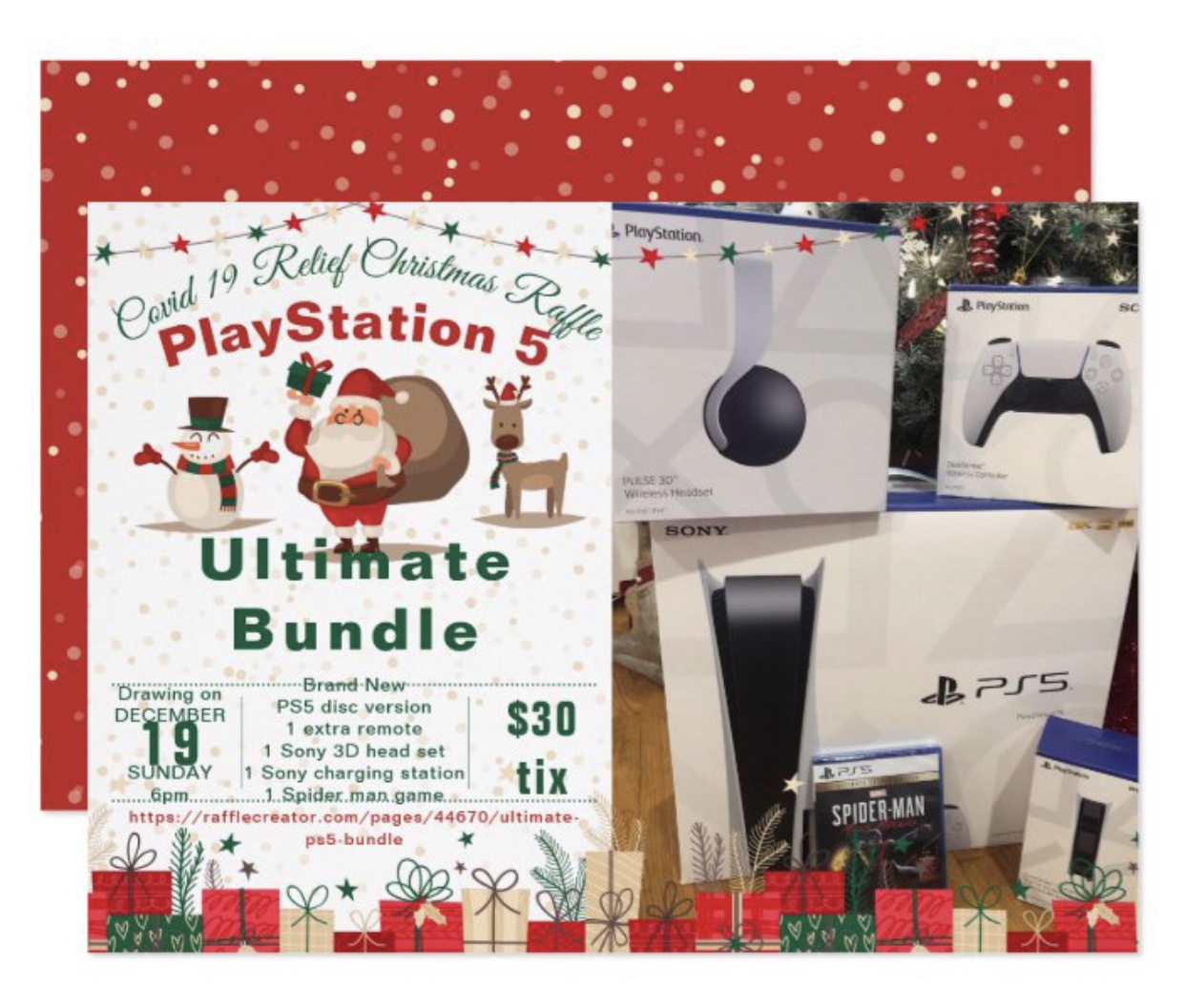 Ultimate PS5 Bundle | Raffle Creator