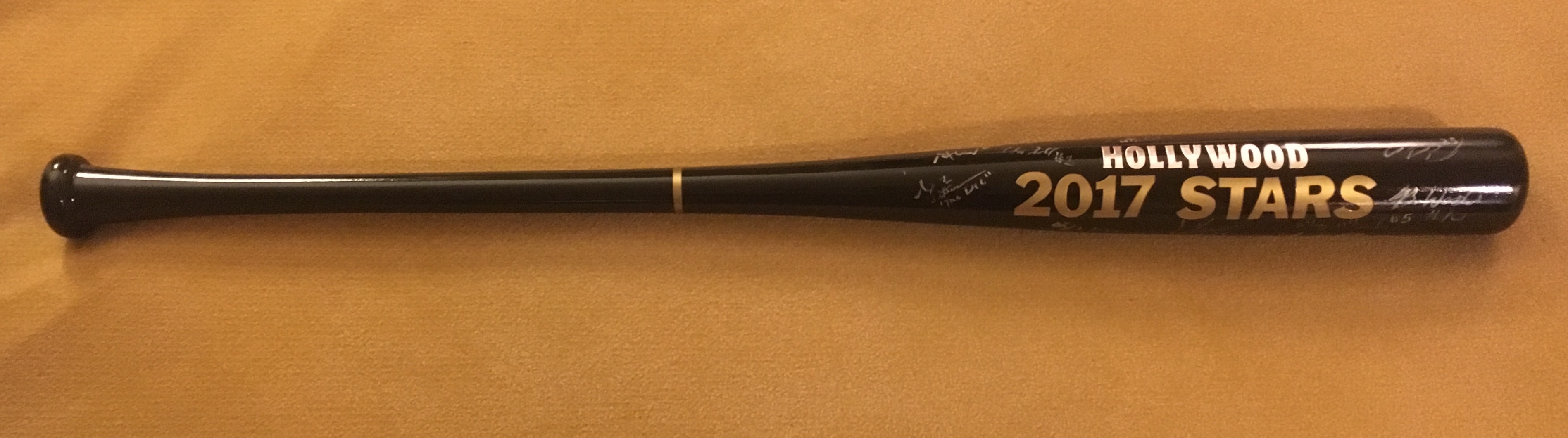 2017 Hollywood Stars Signed Baseball Bat | Raffle Creator