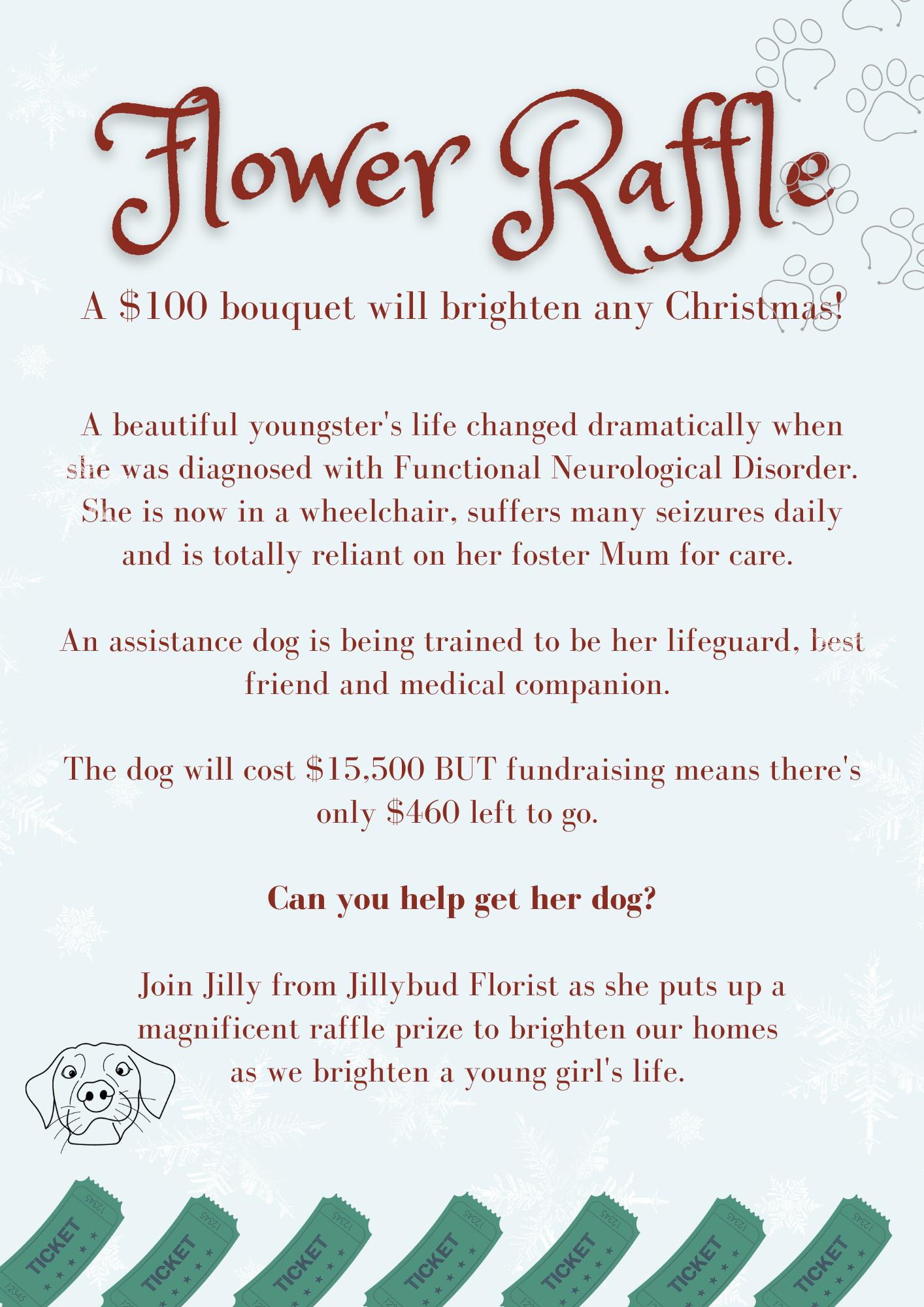 Raffle - Fragrant Flower Bouquet Voucher | Raffle Creator