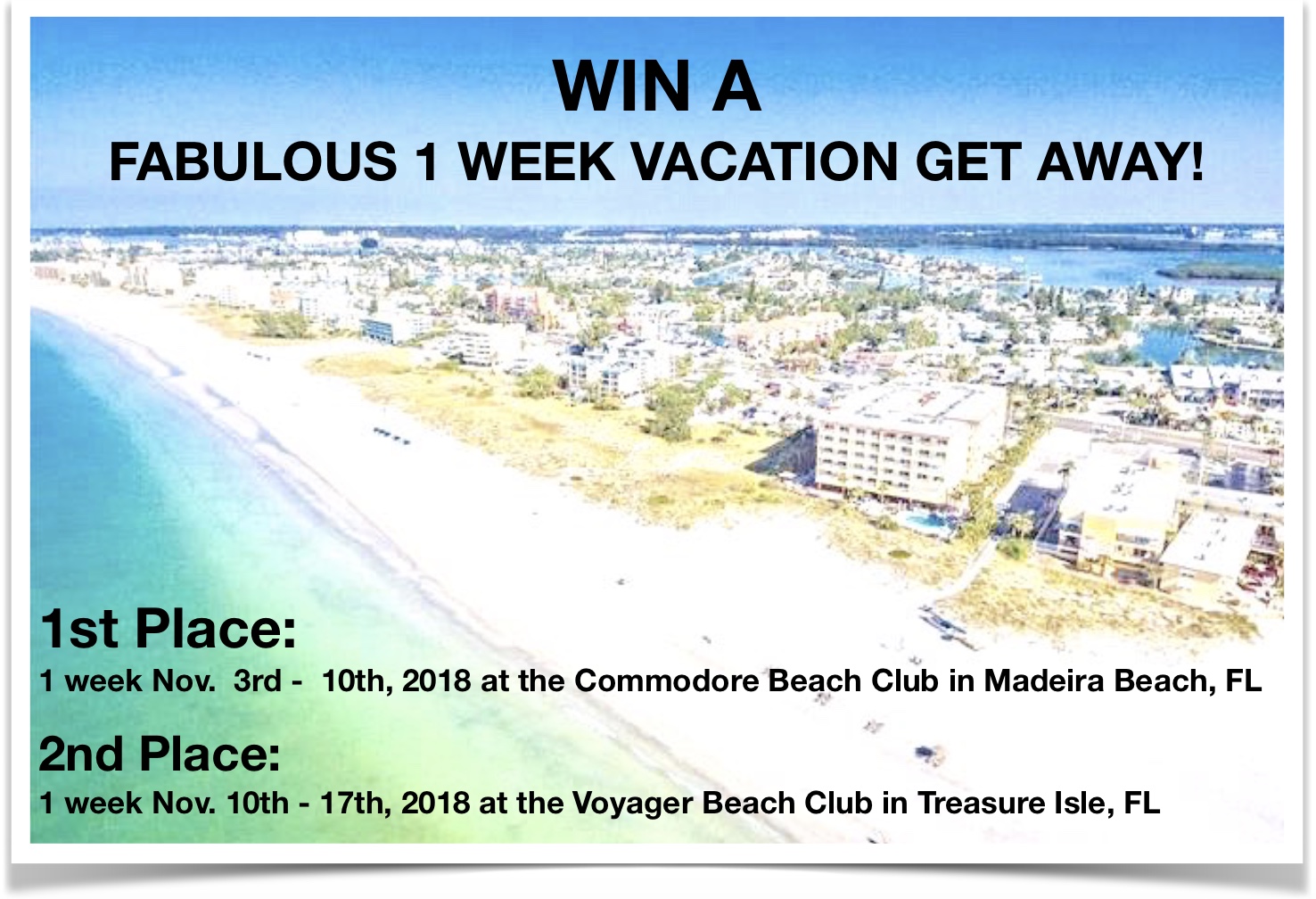 EPIC 1 WEEK VACATION GET-AWAY at the BEACH!!! | Raffle Creator