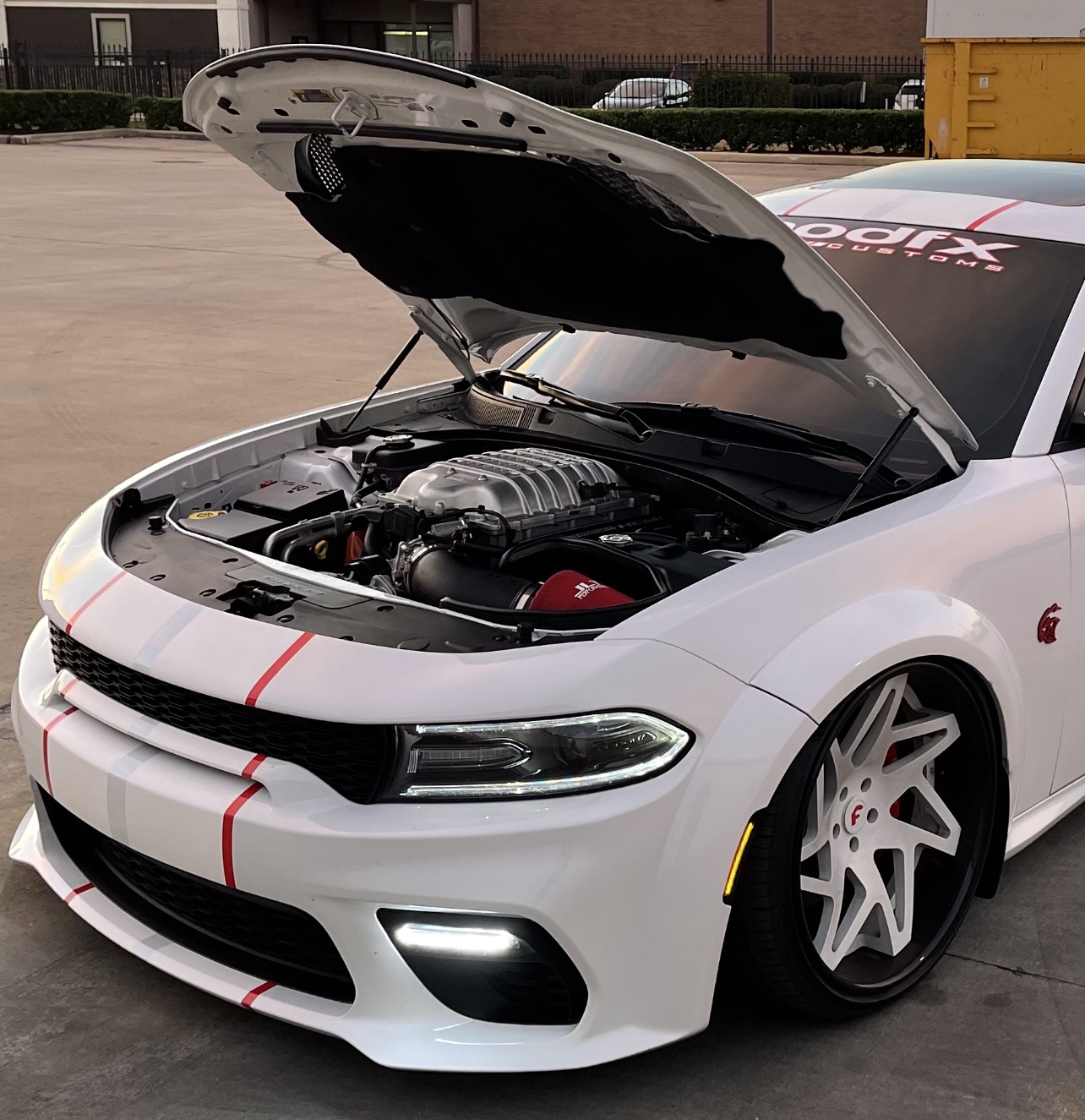YTOB - BAGGED WIDEBODY HELLCAT CHARGER on FORGIS | Raffle Creator