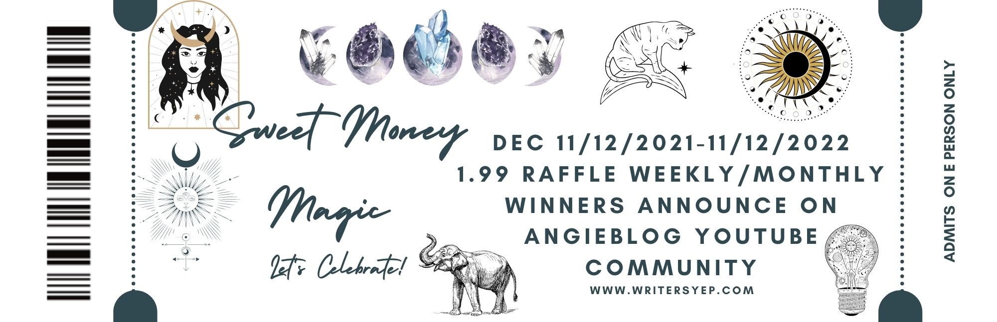 Sweet Money Magic Fundraising Raffle | Raffle Creator