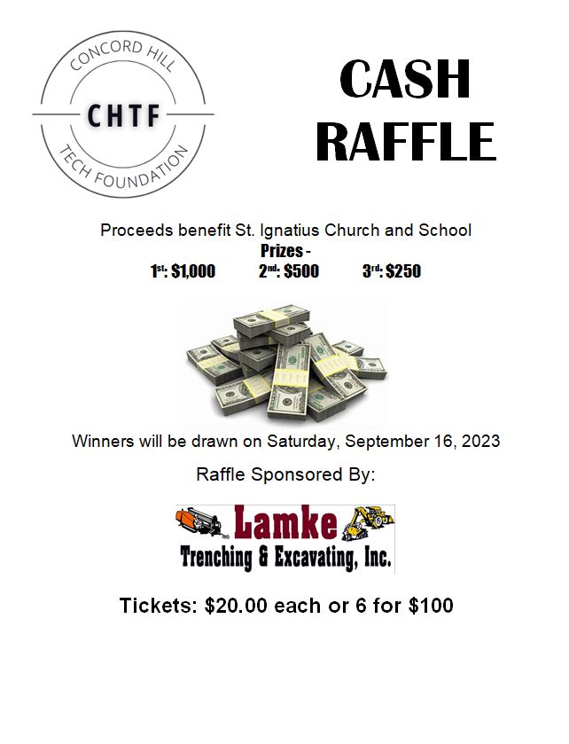 2023 CHTF Dinner Auction Cash Raffle | Raffle Creator