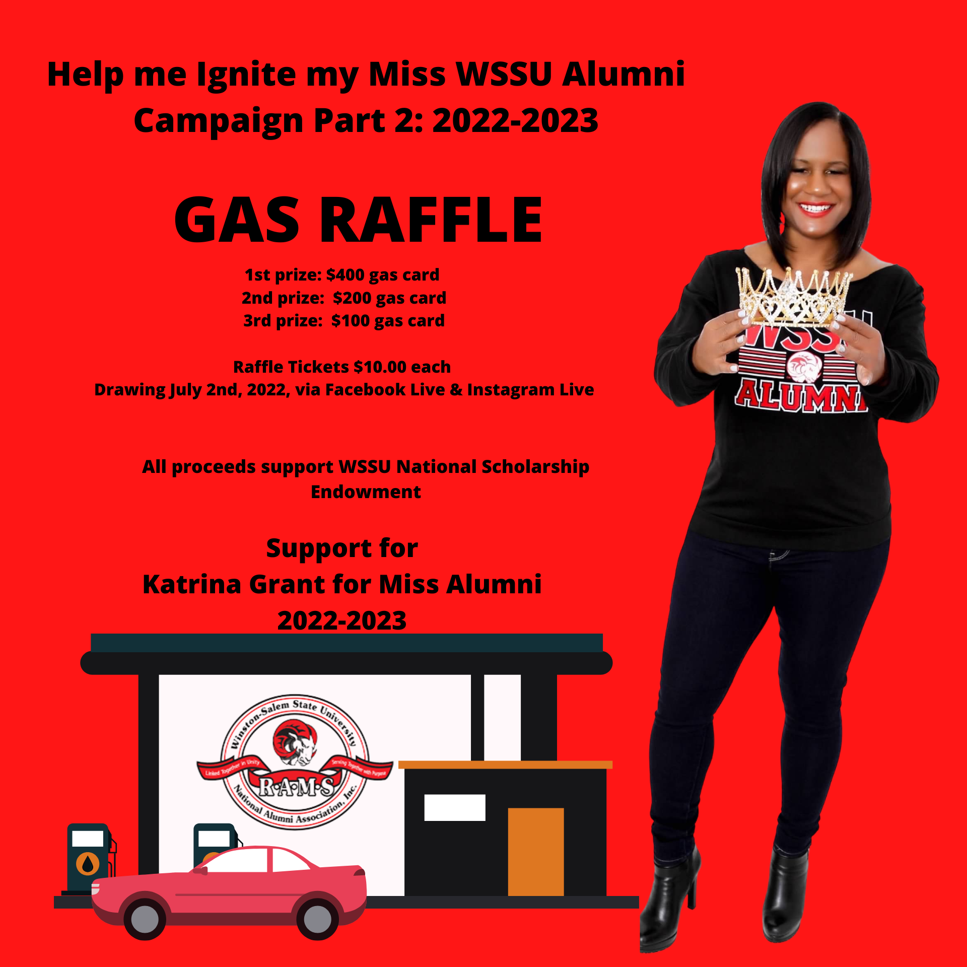 Help me Ignite my campaign Part 2: 2022-2023 | Raffle Creator