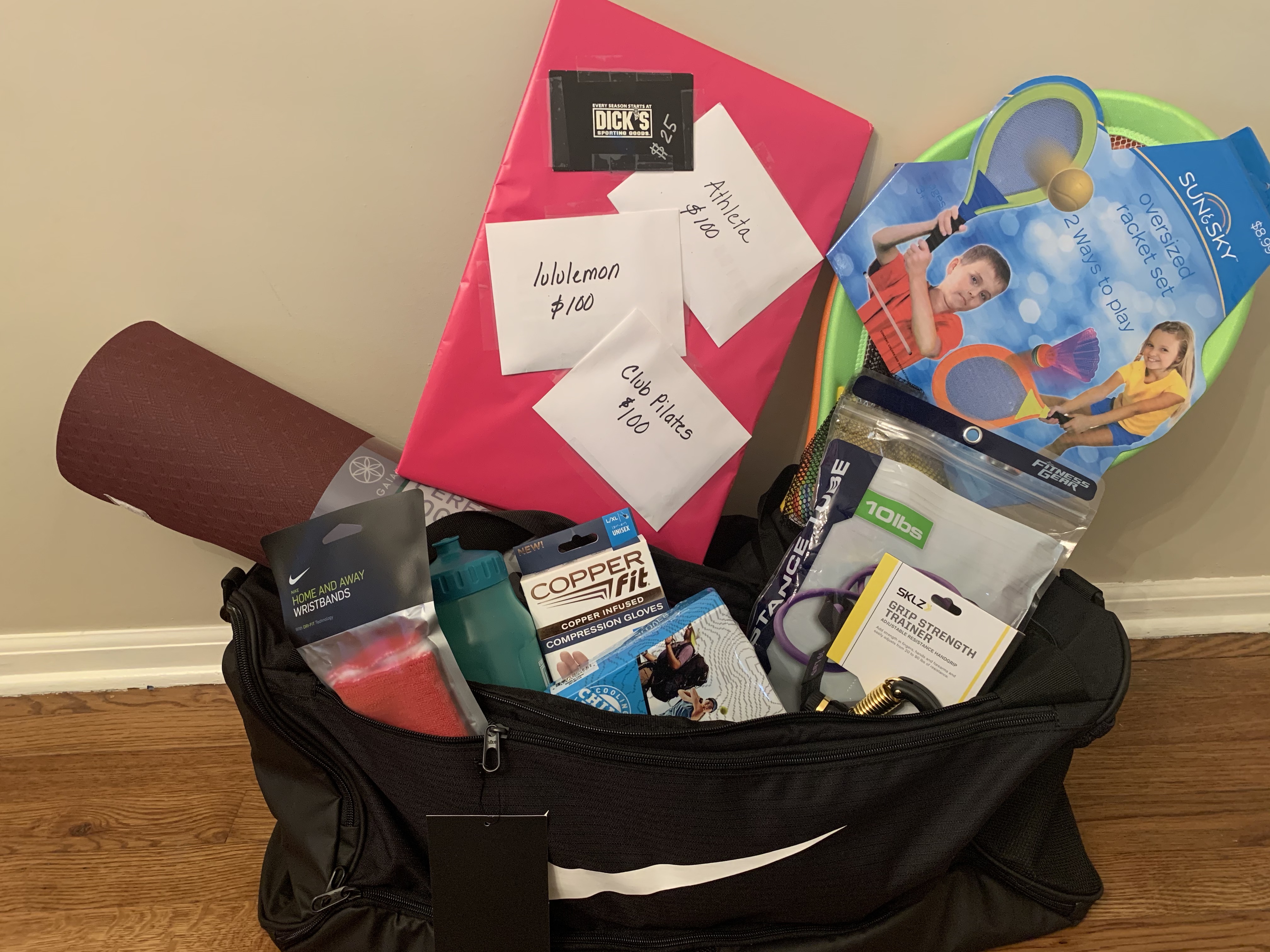 Class Basket - Fitness | Raffle Creator