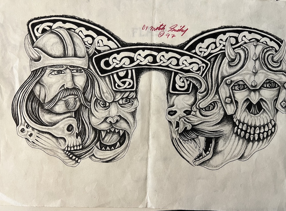 Flash Tattoo Patterns 1996/1997 by Mitch Smiley | Raffle Creator