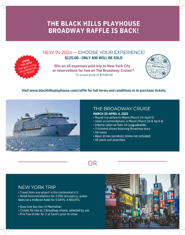 Broadway Or Broadway Cruise Raffle | Raffle Creator